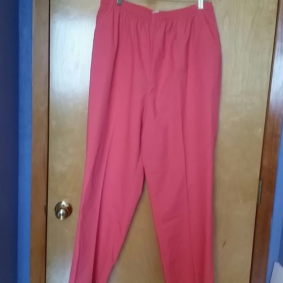 Koret | Pants & Jumpsuits | Koret Peach Pull On Pants Draw String Sz 8 ...